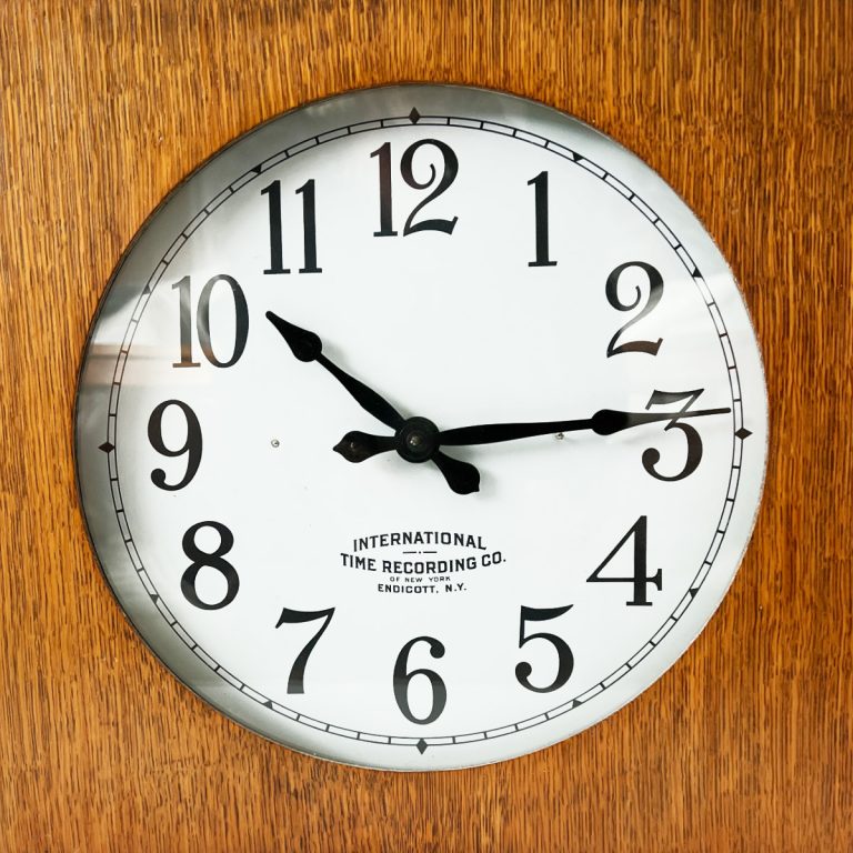 Vintage International Time Recording Co. Clock - SwapMeet